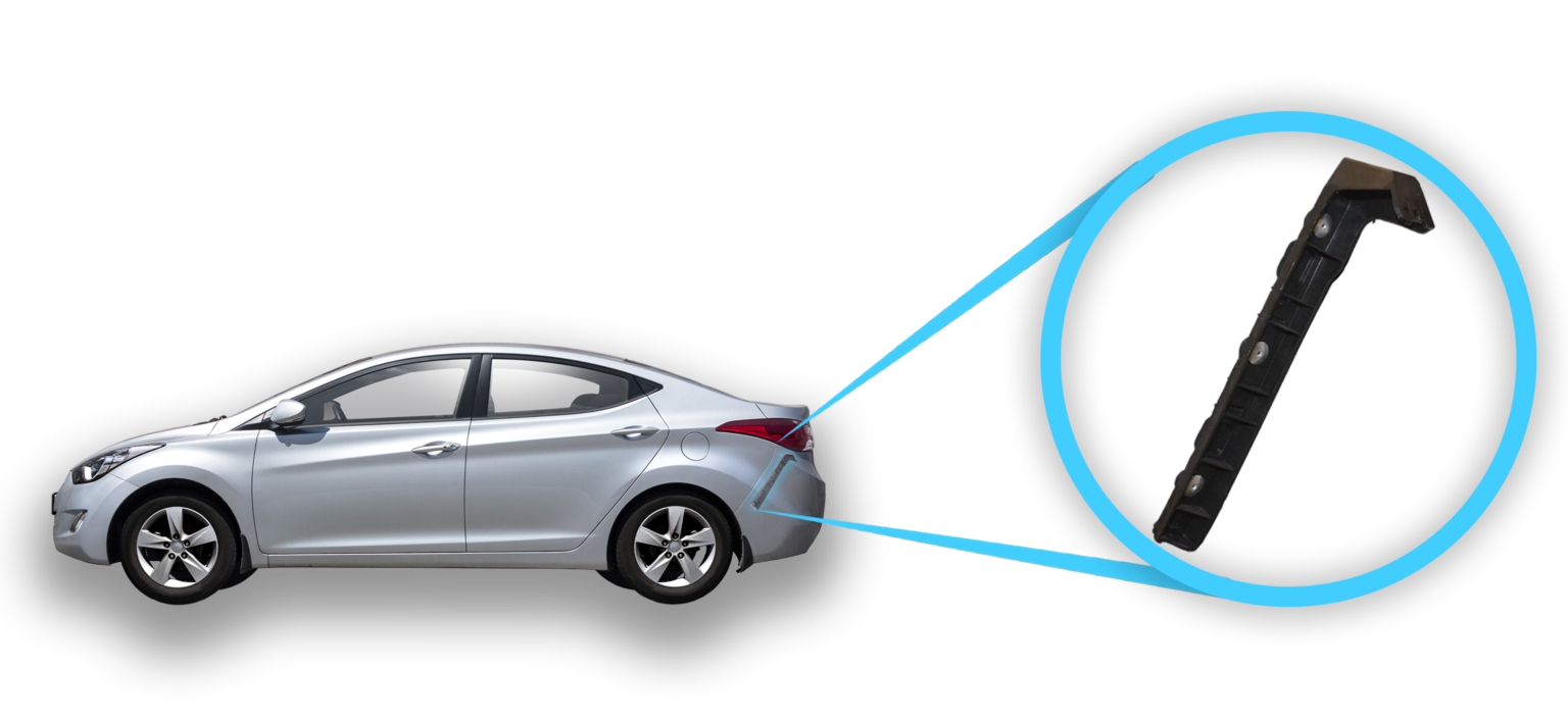 Push Pin Bumper Spacer - Nifco